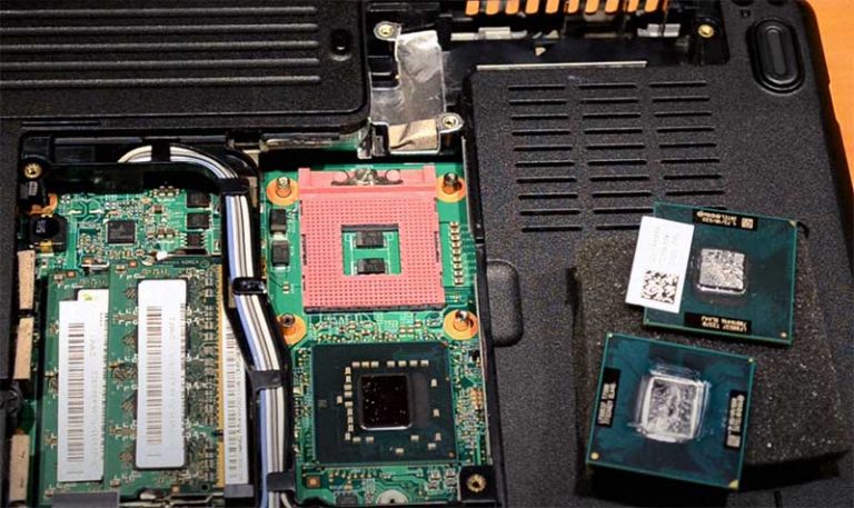CPU For Dell Inspiron 1524 / 1525. How to Upgrade. | Hardware Corner