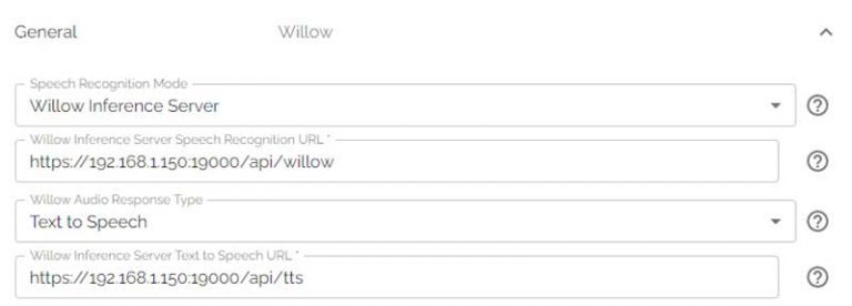 Private AI Assistant with Willow and a Local Large Language Model