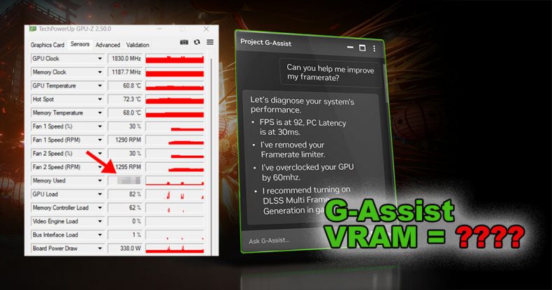 How Much VRAM Does Nvidia G-Assist Use While Gaming? | Hardware Corner
