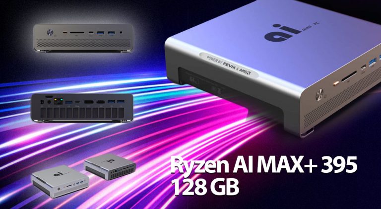 New Chinese Mini-PC with AI MAX+ 395 (Strix Halo) and 128GB Memory ...