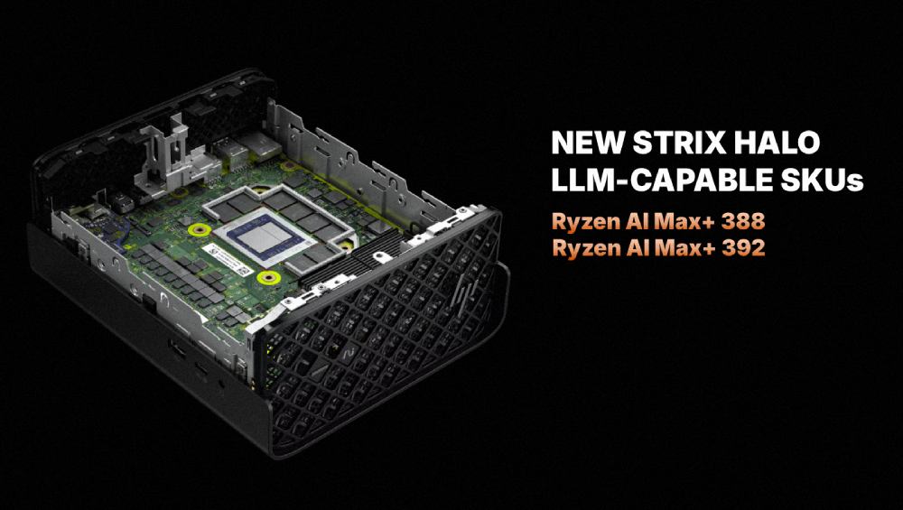 AMD Ryzen AI Max+ (Strix Halo) Gets Two New SKUs for Local LLM Systems ...